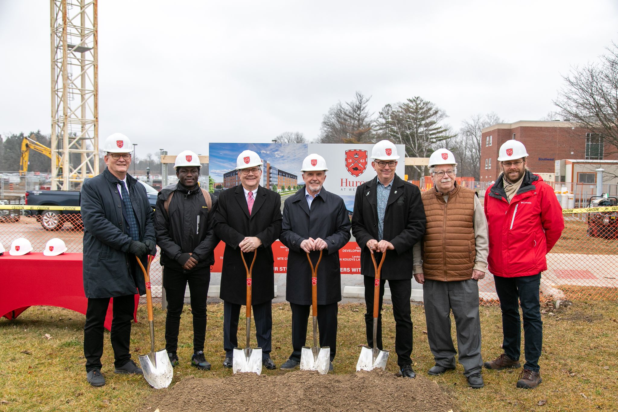 CONSTRUCTION BEGINS ON HURON’S NEW STATE-OF-THE-ART RESIDENCE BUILDING ...