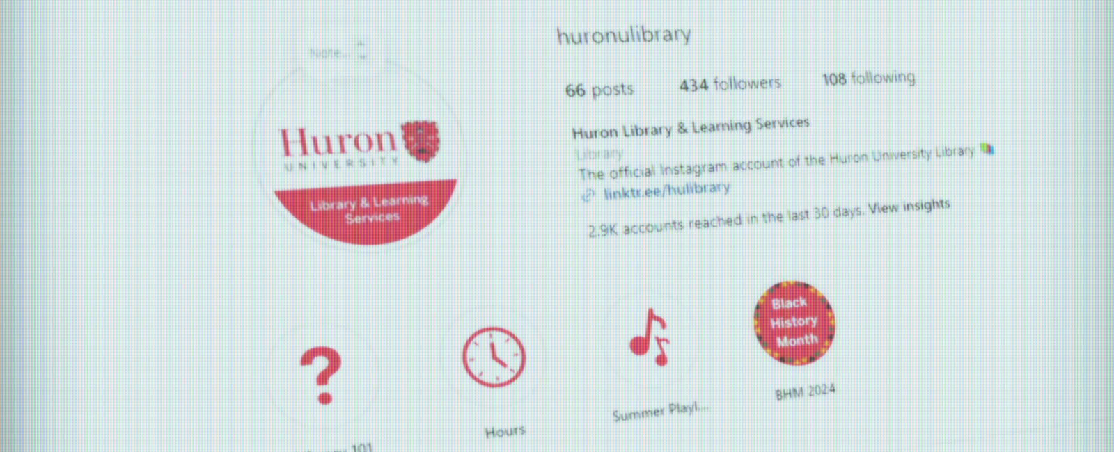 Library & Learning Services - Huron University